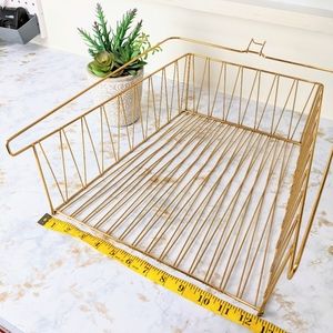 IKEA | Storage & Organization | Ikea Kallax Organizer Gold Metal | Poshmark